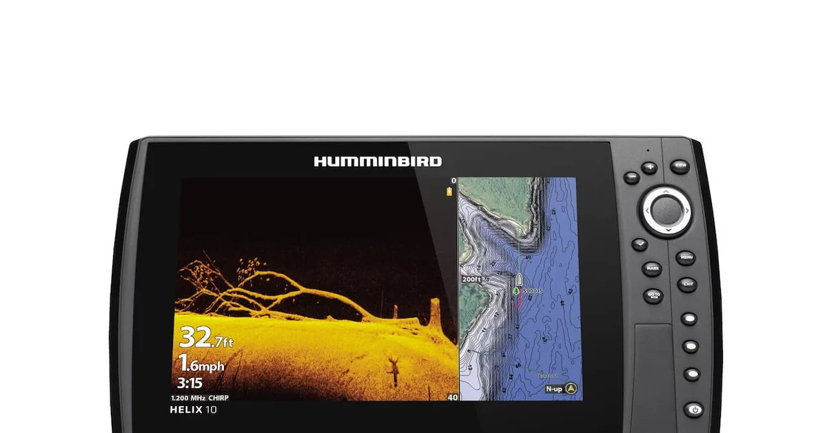 Humminbird Helix 10 CHIRP MEGA DI GPS G4N 411410 1 GPS Central