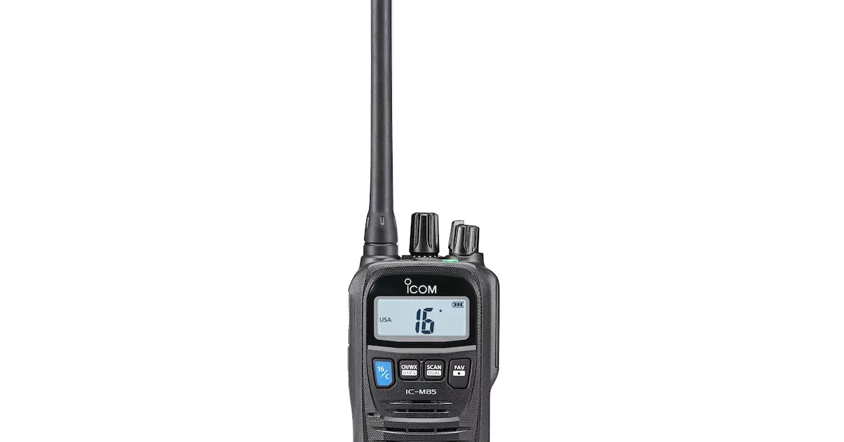 Marine Radios | Icom IC-M85 Compact VHF Marine Handheld Transceiver
