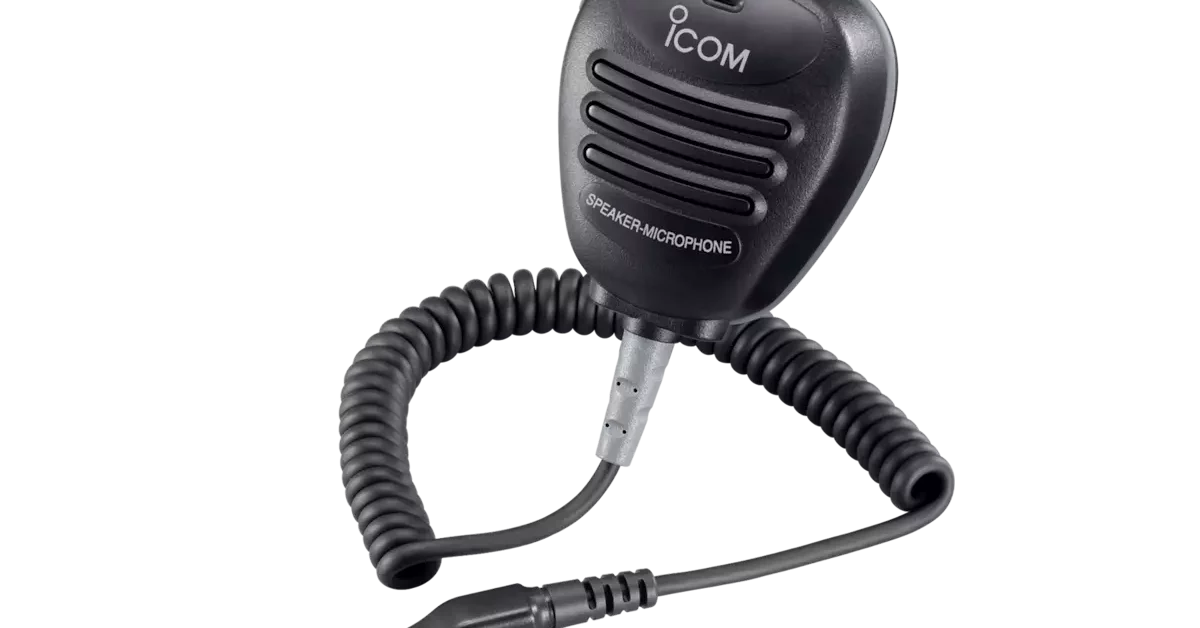 Icom HM-138 Handheld Speaker Microphone - GPS Central