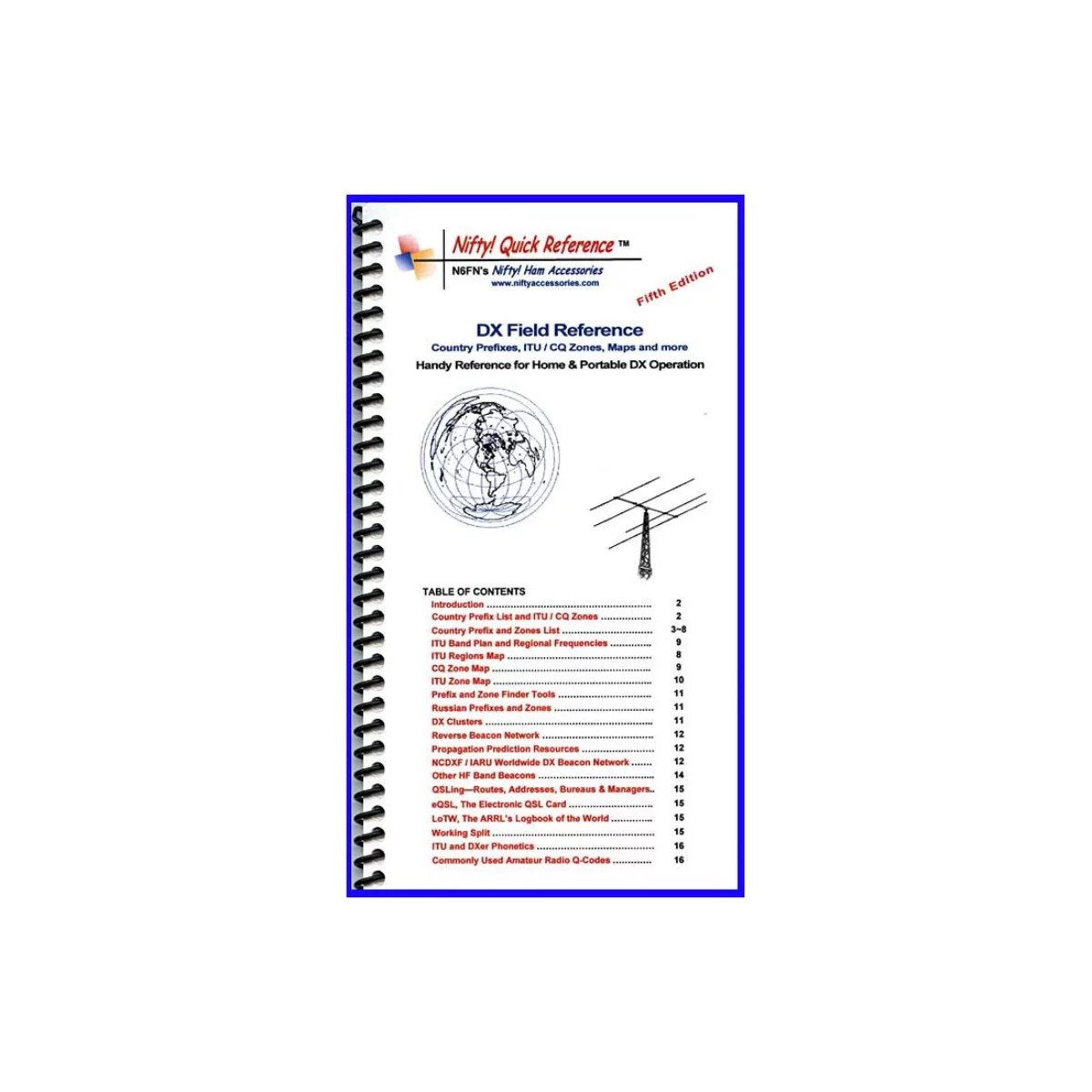 Nifty DX Field Reference Guide Book - GPSCentral.ca