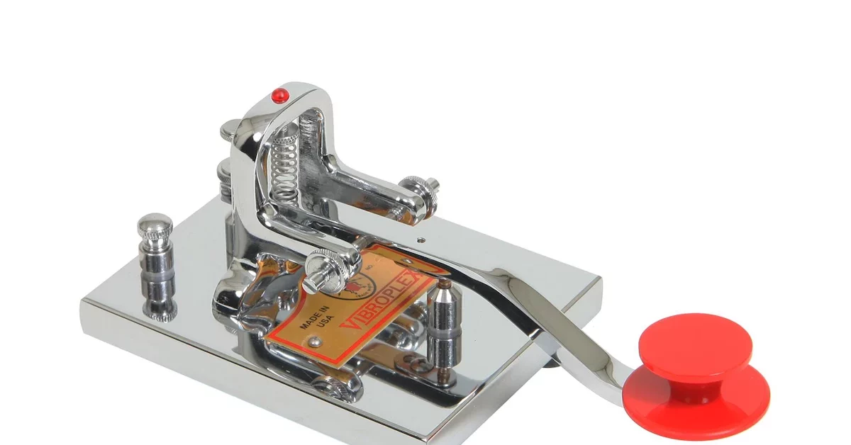 Vibroplex SKD - Deluxe Straight Key - GPS Central