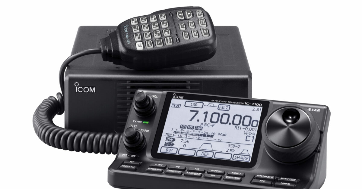 Amateur Radios | Icom IC-7100 HF/VHF/UHF Transceiver - GPSCentral.ca