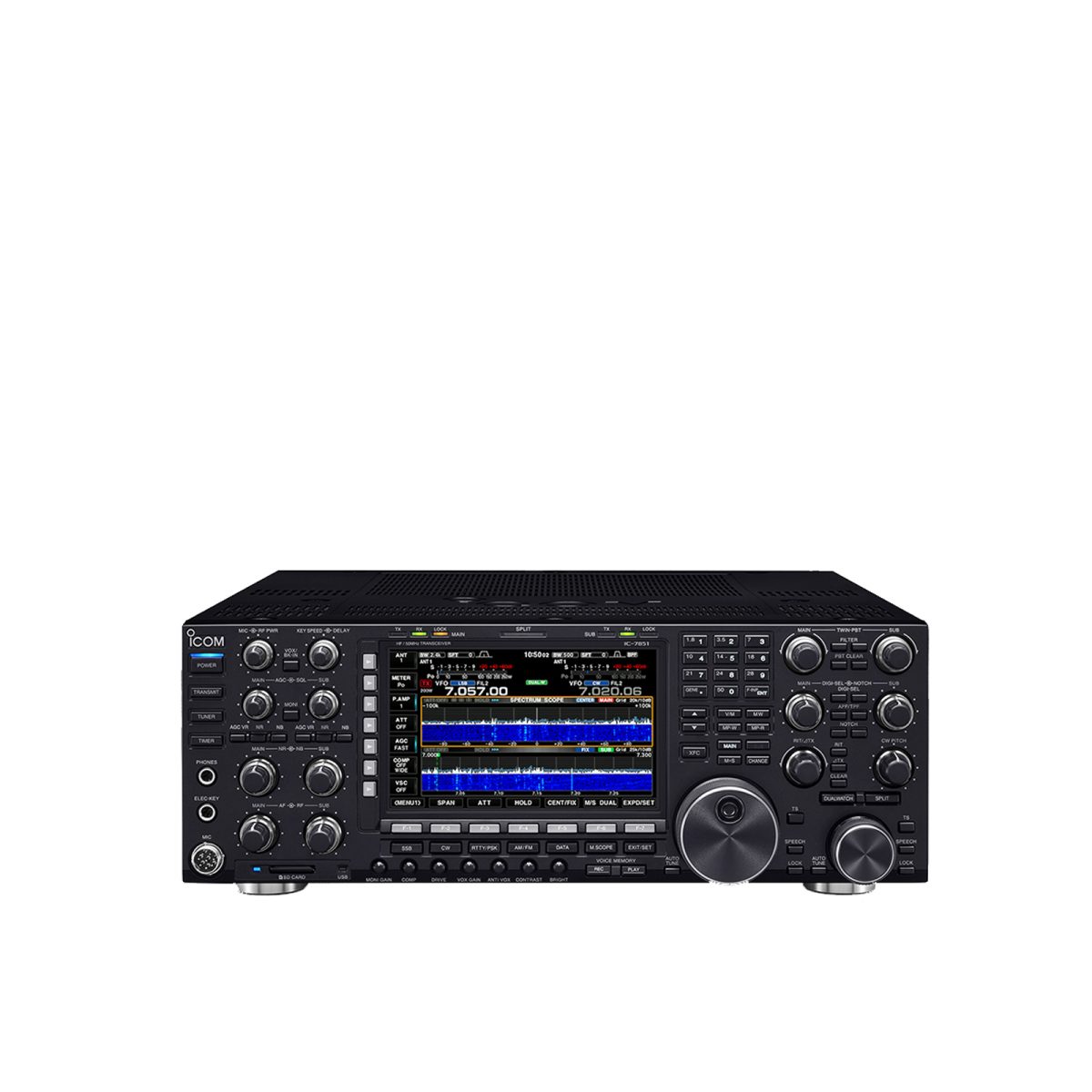 Icom IC-7851 HF/50MHz Transceiver - The Pinnacle of HF Perfection