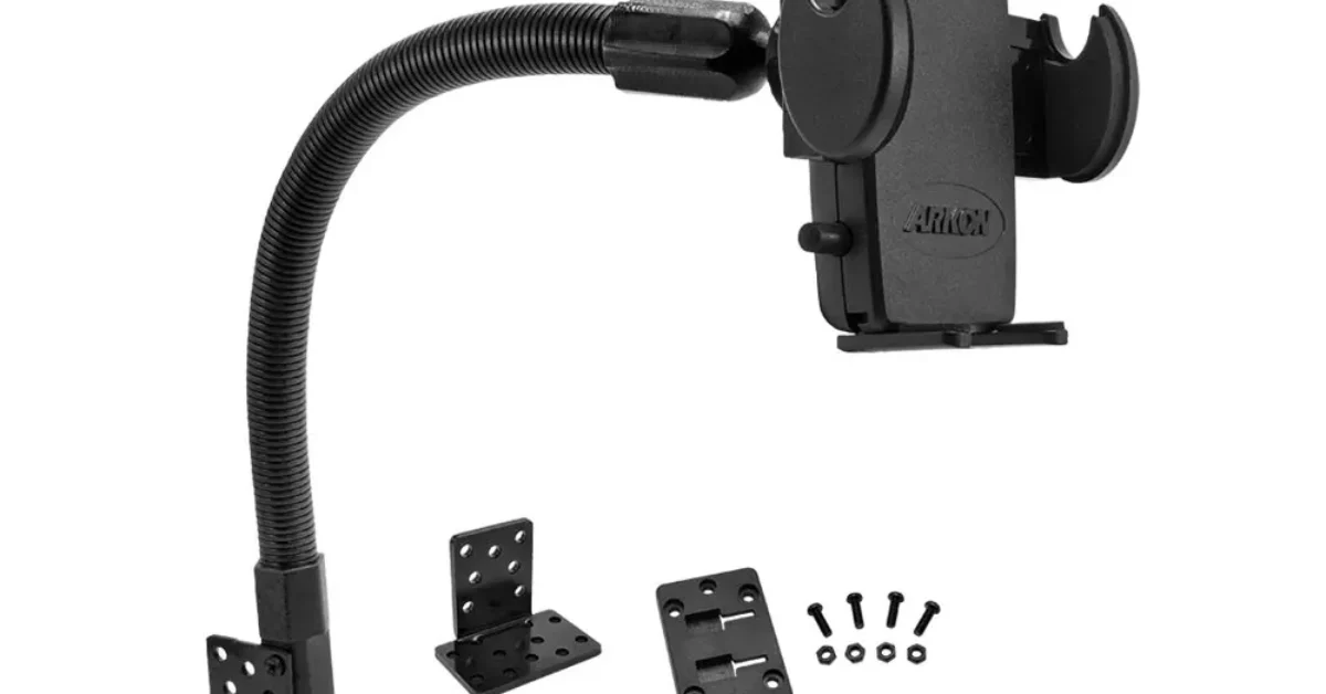 Arkon Car/Truck Seat Rail/Floor Phone Holder Mount - GPS Central