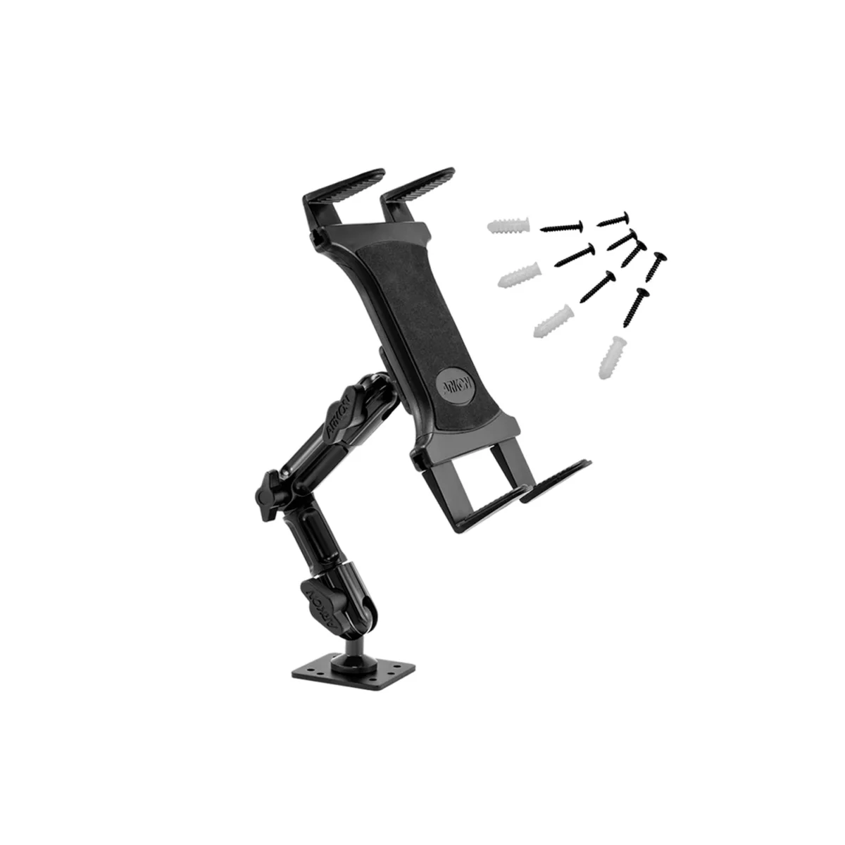 Arkon Heavy-Duty Tablet Wall Drill-Base Mount with 8" Arm (TAB806 ...