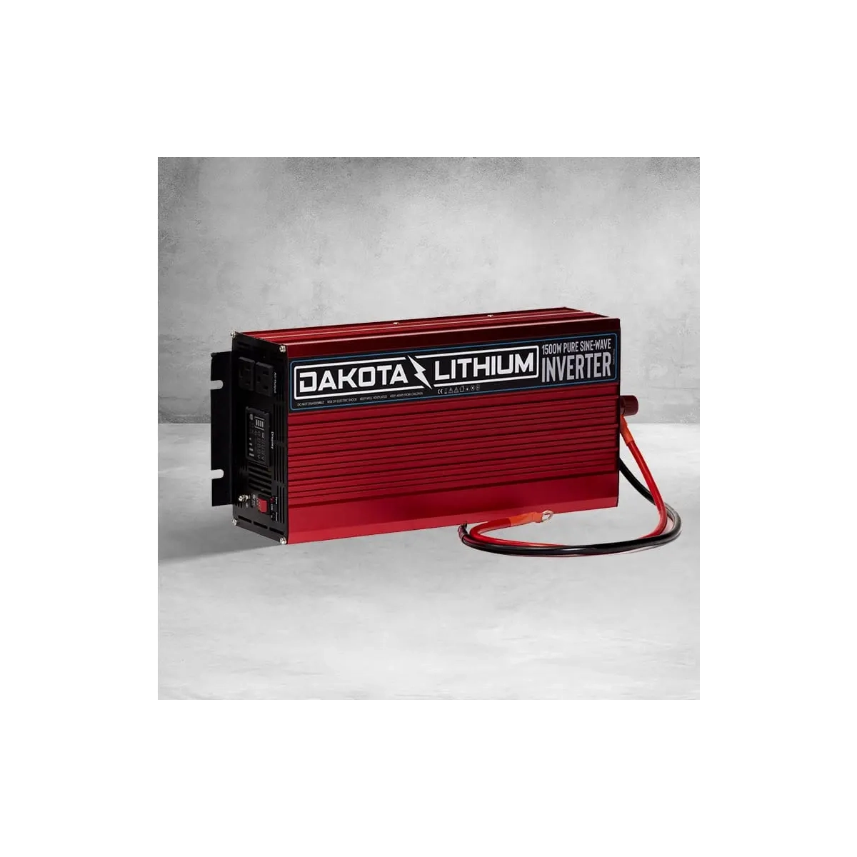 Dakota Lithium 12V 1500 Watt DC to AC Inverter – Pure Sine Wave - GPS ...