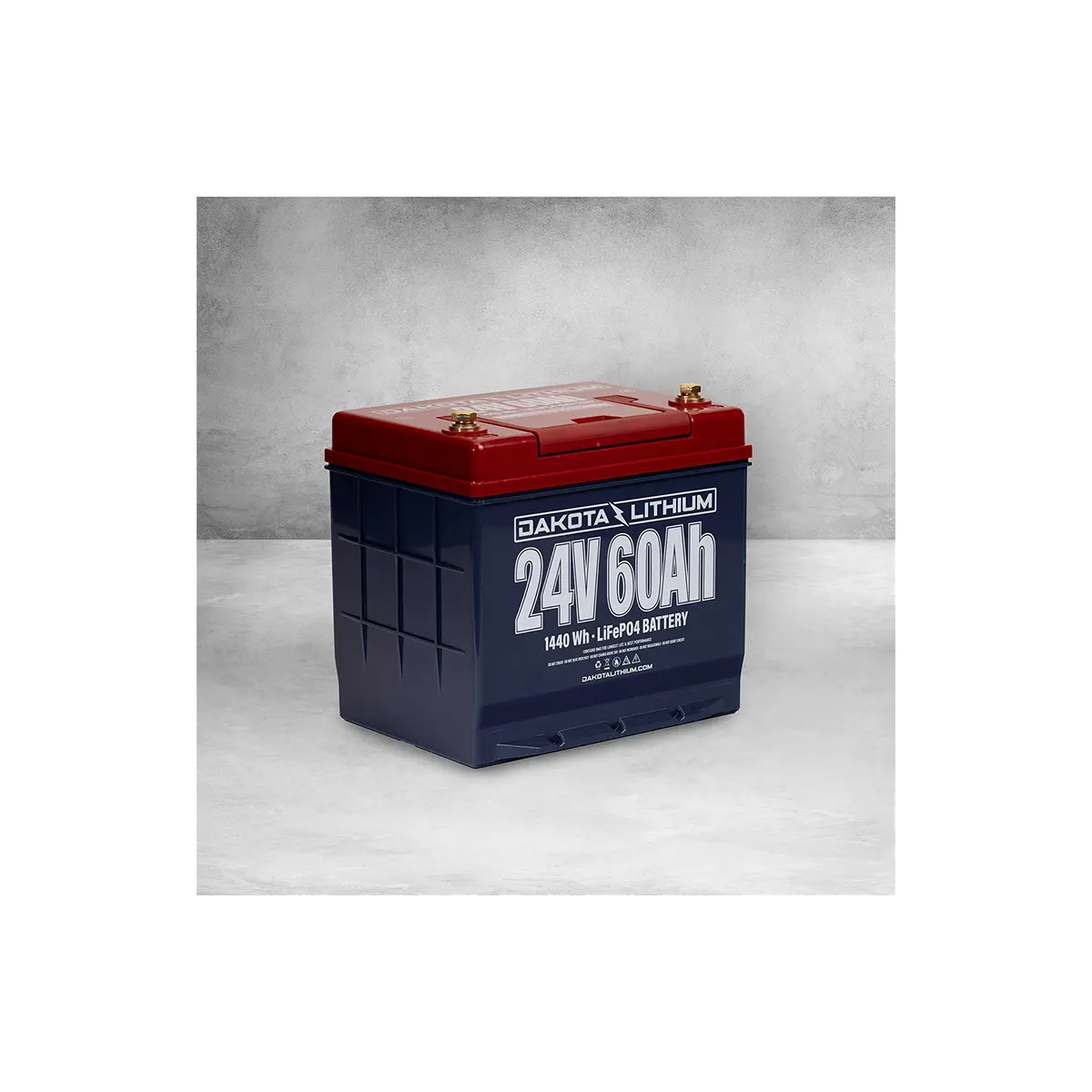 Dakota Lithium 24V 60AH Deep Cycle LiFePO4 Single Battery - GPS Central