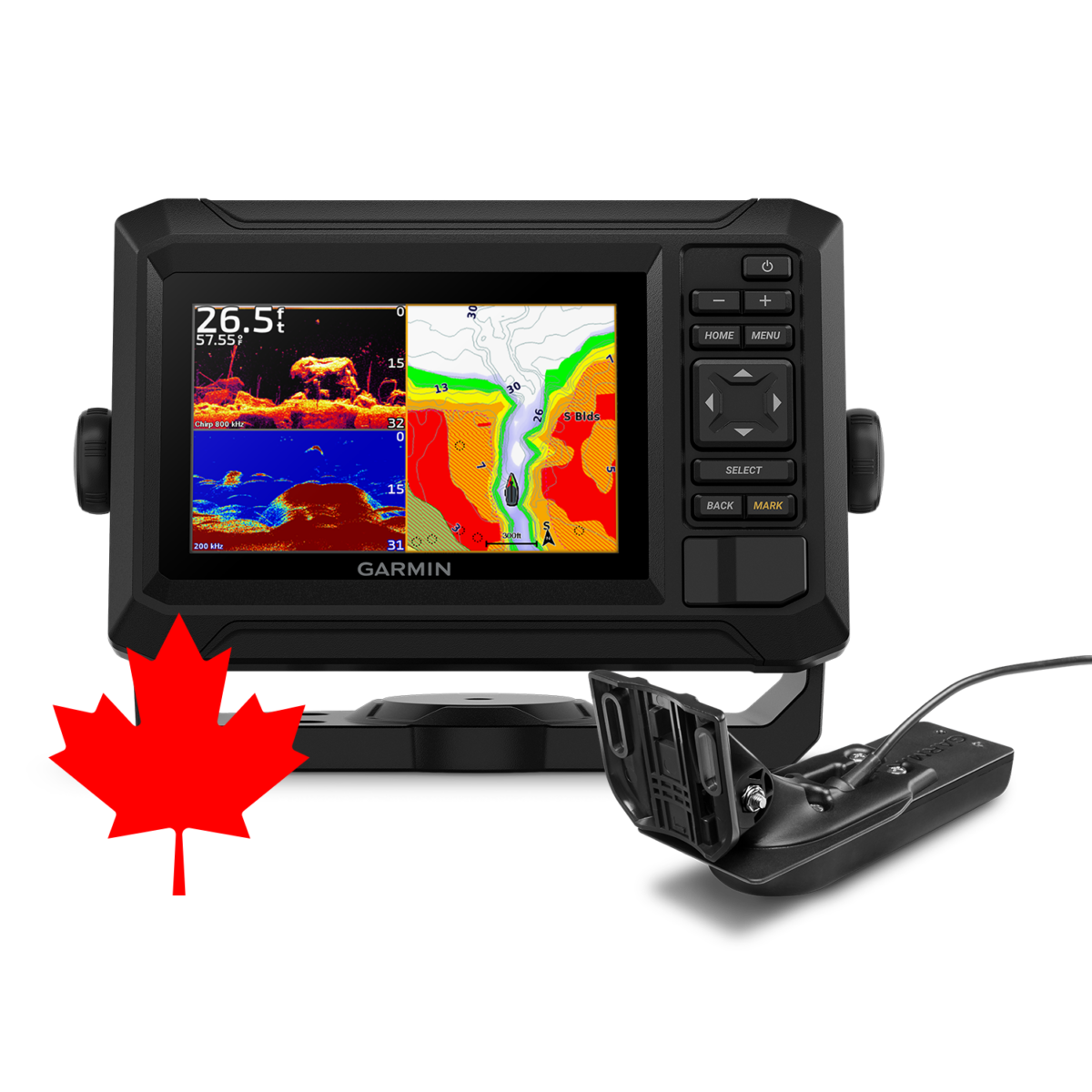 Garmin ECHOMAP UHD2 55cv Chartplotter (010-02592-50) - GPS Central
