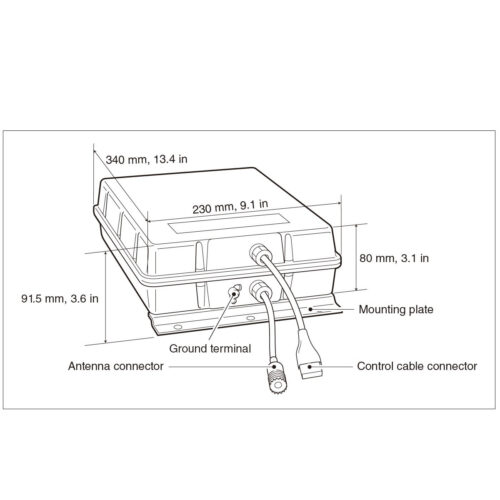 Icom AH-730 Automatic Antenna Tuner - GPS Central