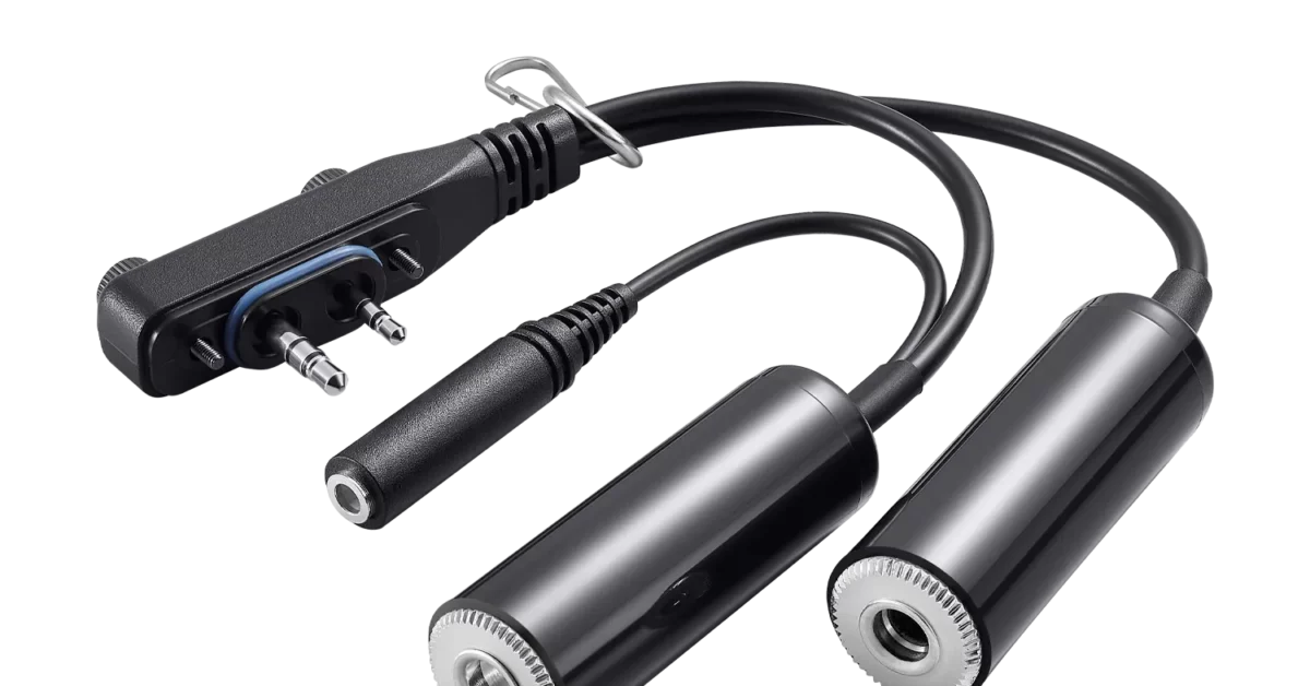 Icom OPC-2401 Headset Adapter Cable - GPS Central