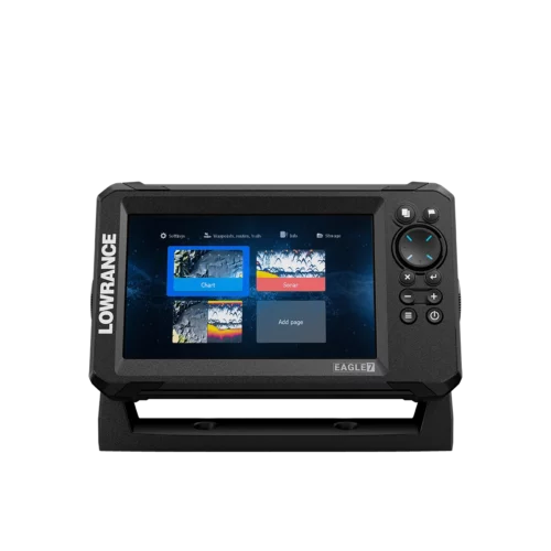Lowrance EAGLE 7 TripleShot HD with C-MAP Fish Finder- GPS Central