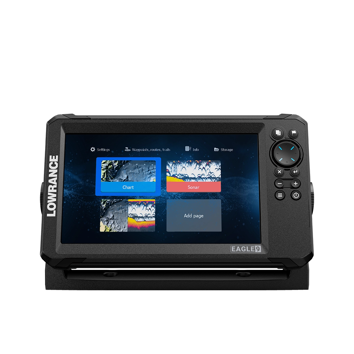 Lowrance EAGLE 9 TripleShot HD with C-MAP (000-16229-001) - GPS Central