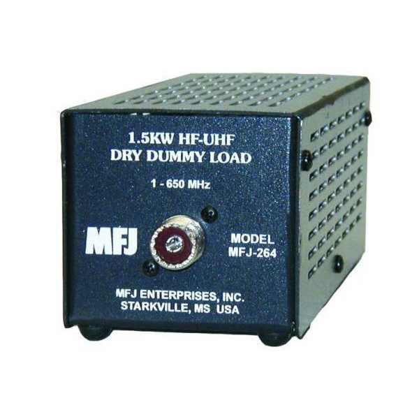 MFJ-264 1.5kW HF/UHF Dry Dummy Load, 1-650MHz - GPS Central