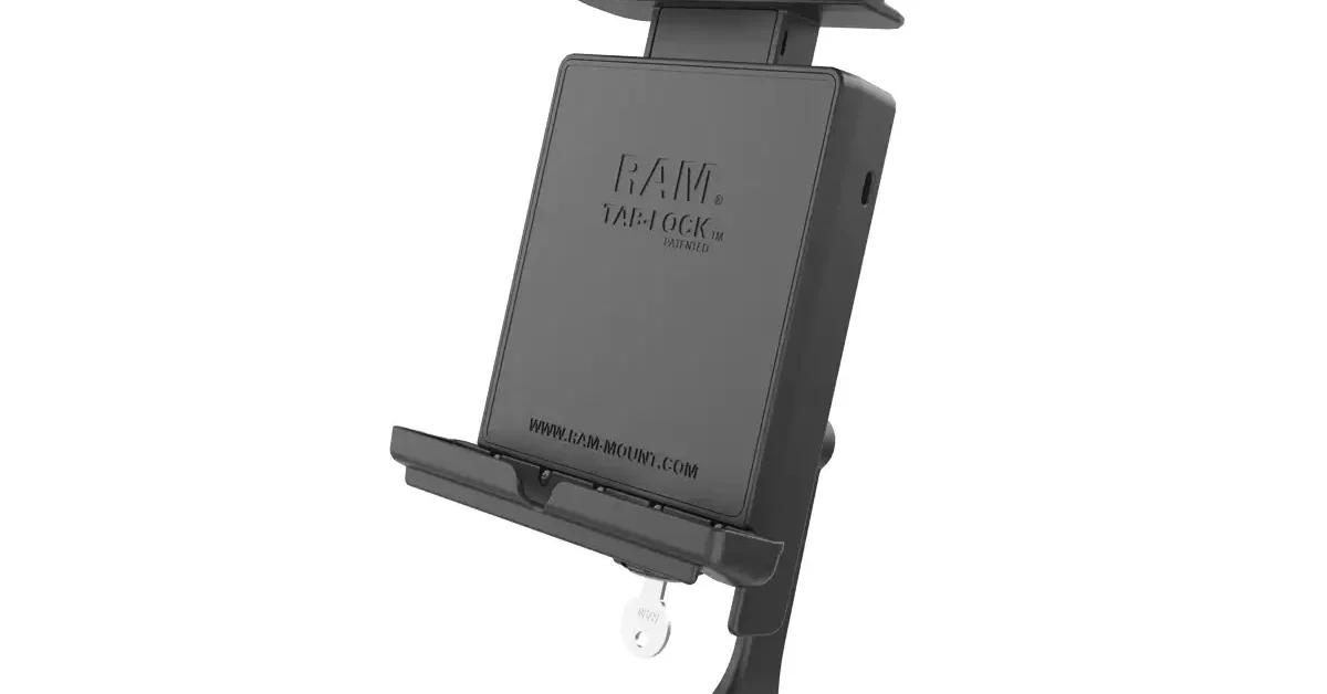 RAM-HOL-TABL12U: RAM Tab-Lock Universal Spring Loaded Holder for 8 ...