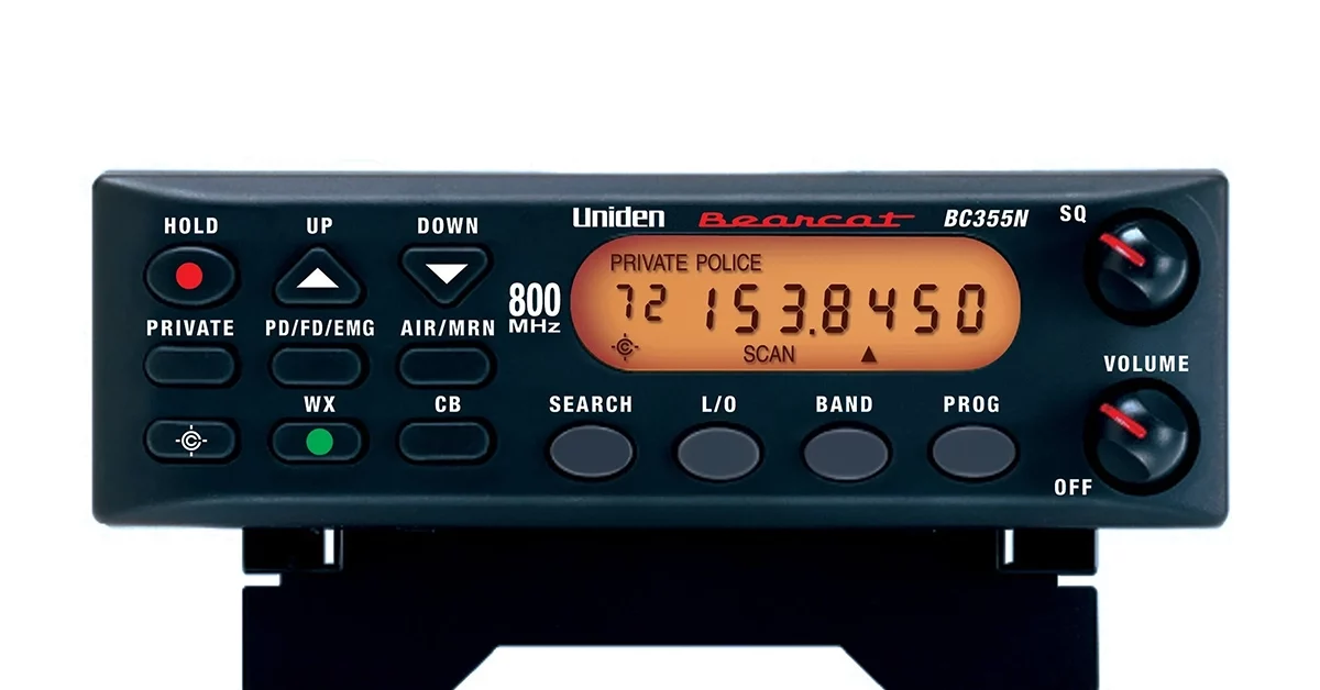 Uniden BC355N Scanner - GPS Central
