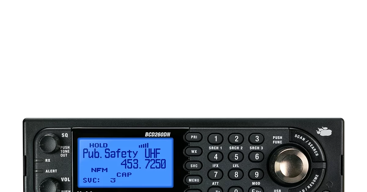 Uniden BCD260DN Digital Scanner - GPS Central