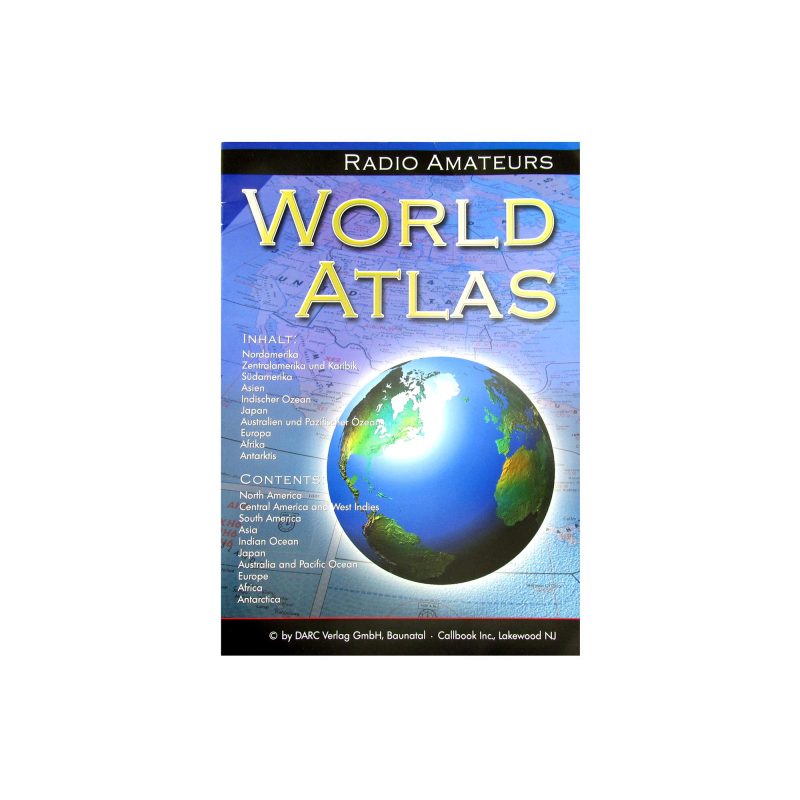 Amateur Radio Books | ARRL Amateur Radio Map of the World (8804 ...