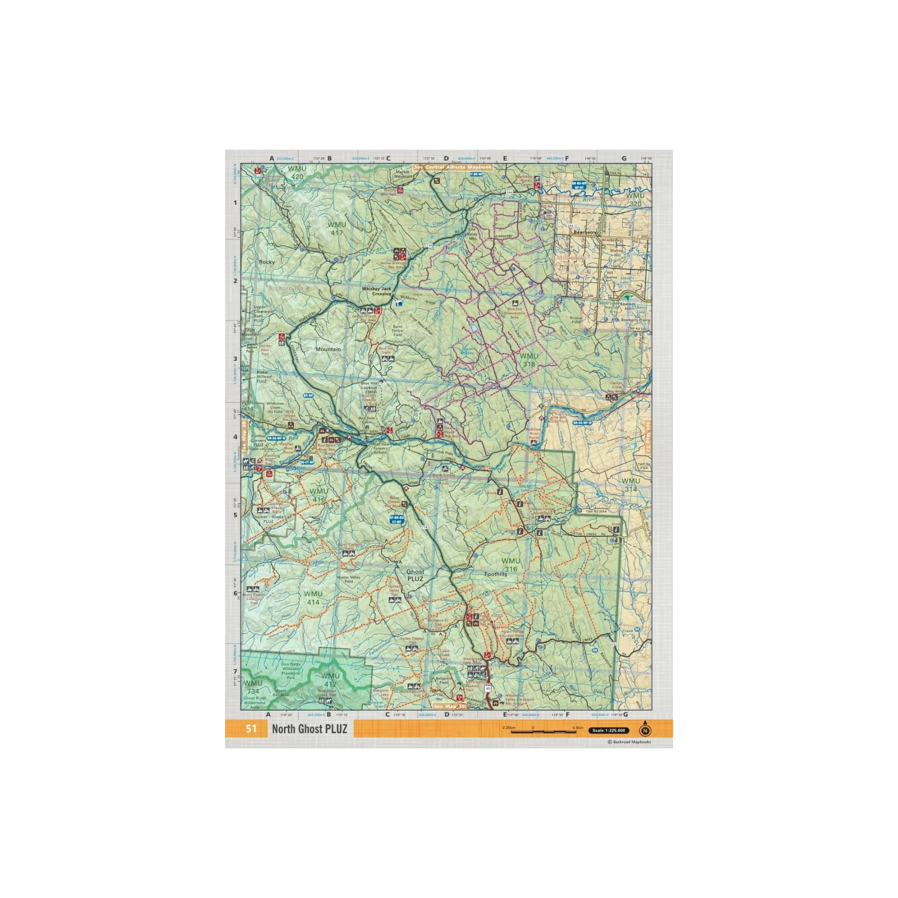 Printable Custom Route Topographic Maps Canada 2025 — Printable Topo ...