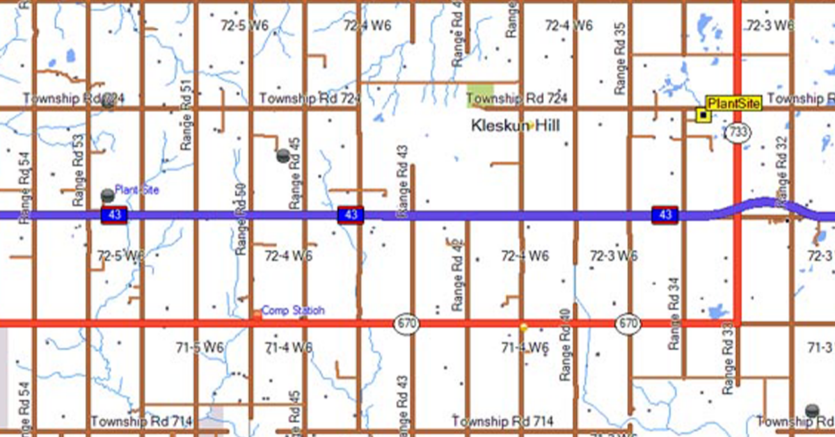 GPS Oilfield & LSD Maps | GPS Central