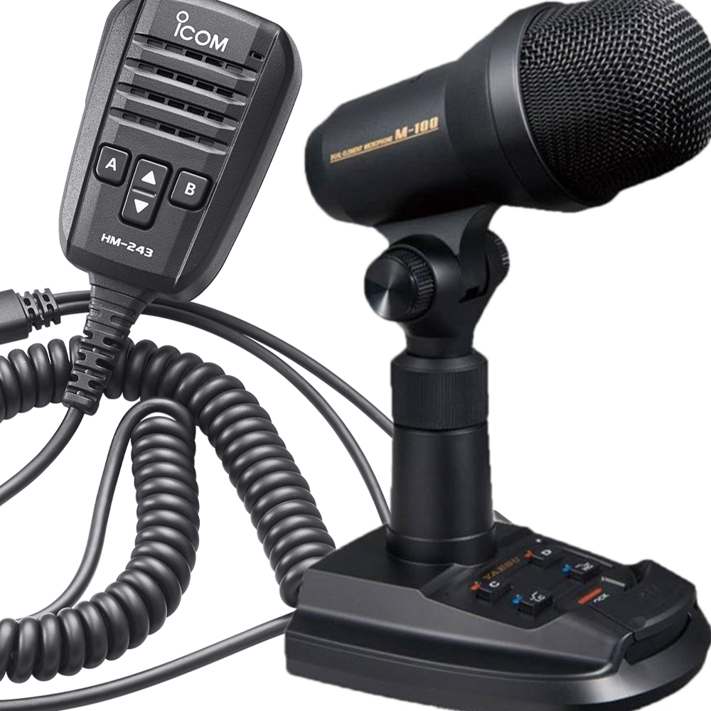 Amateur Radio Microphones | GPS Central – GPS Central