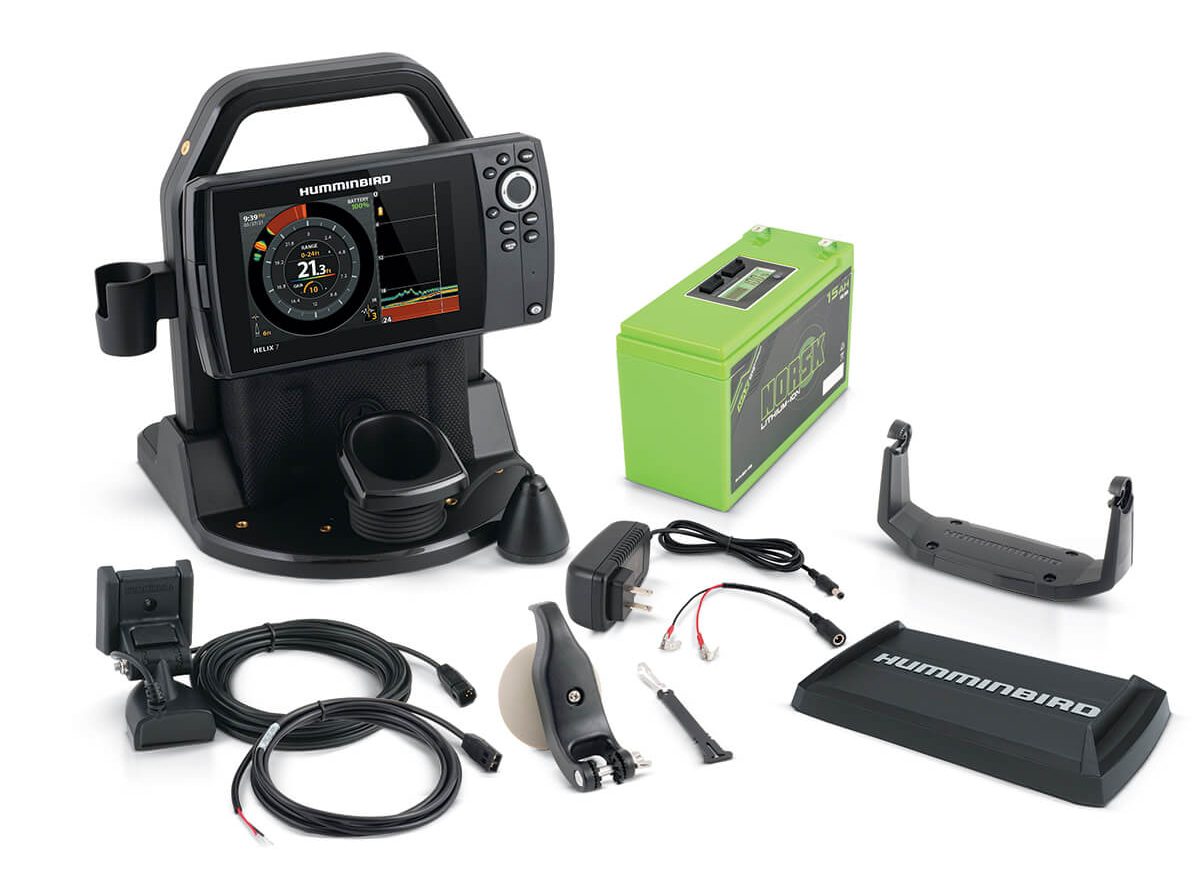 Humminbird Ice Helix 7 CHIRP GPS G4 All Season - GPS Central