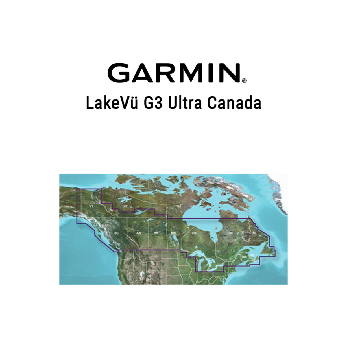 Garmin LakeVu g3 Ultra Canada (010-C1114-00) - Garmin GPS Maps