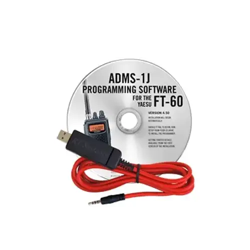 Yaesu ADMS-1J Programming Software and Cable for FT-60 - GPS Central